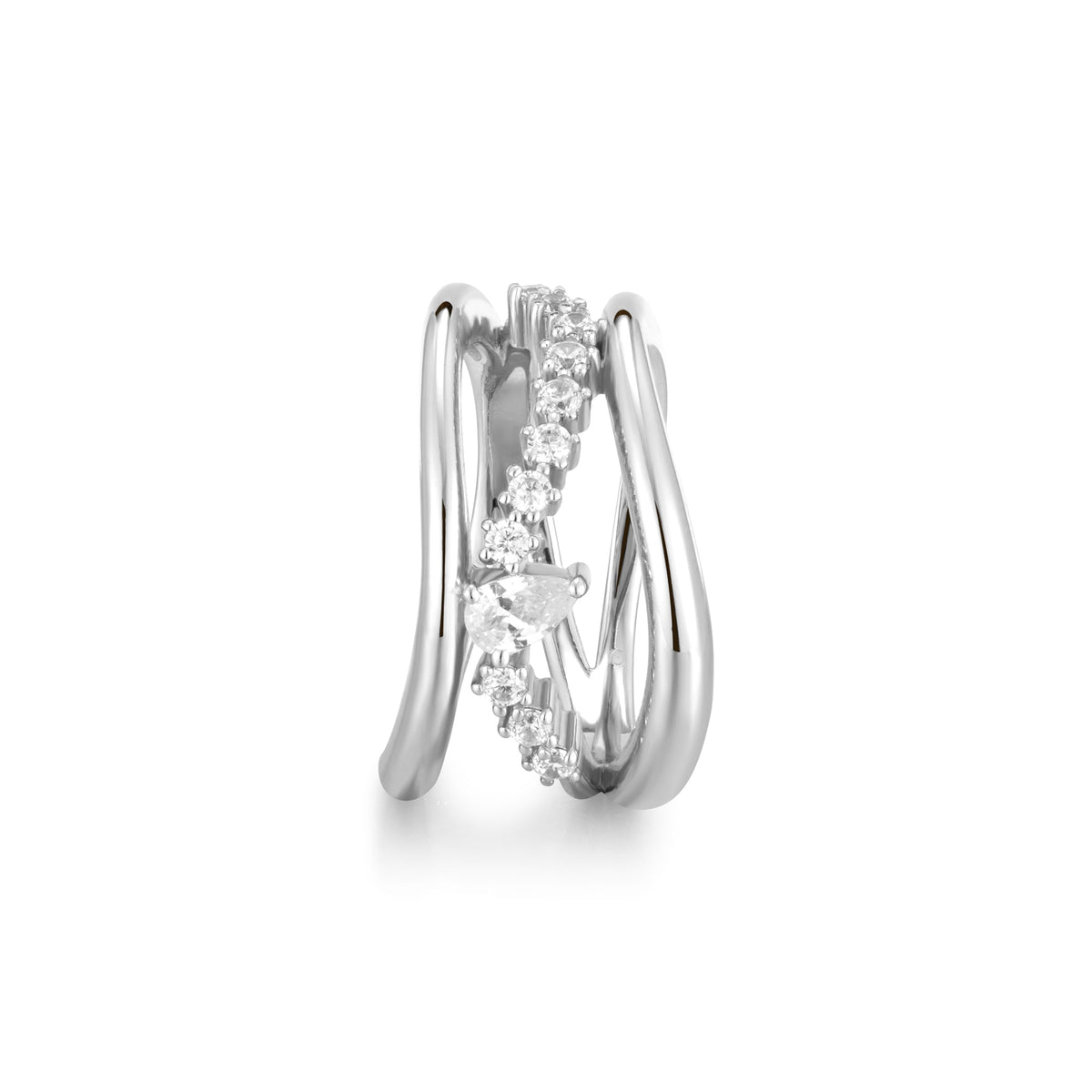 Silver Sparkle Ring – Ania Haie US