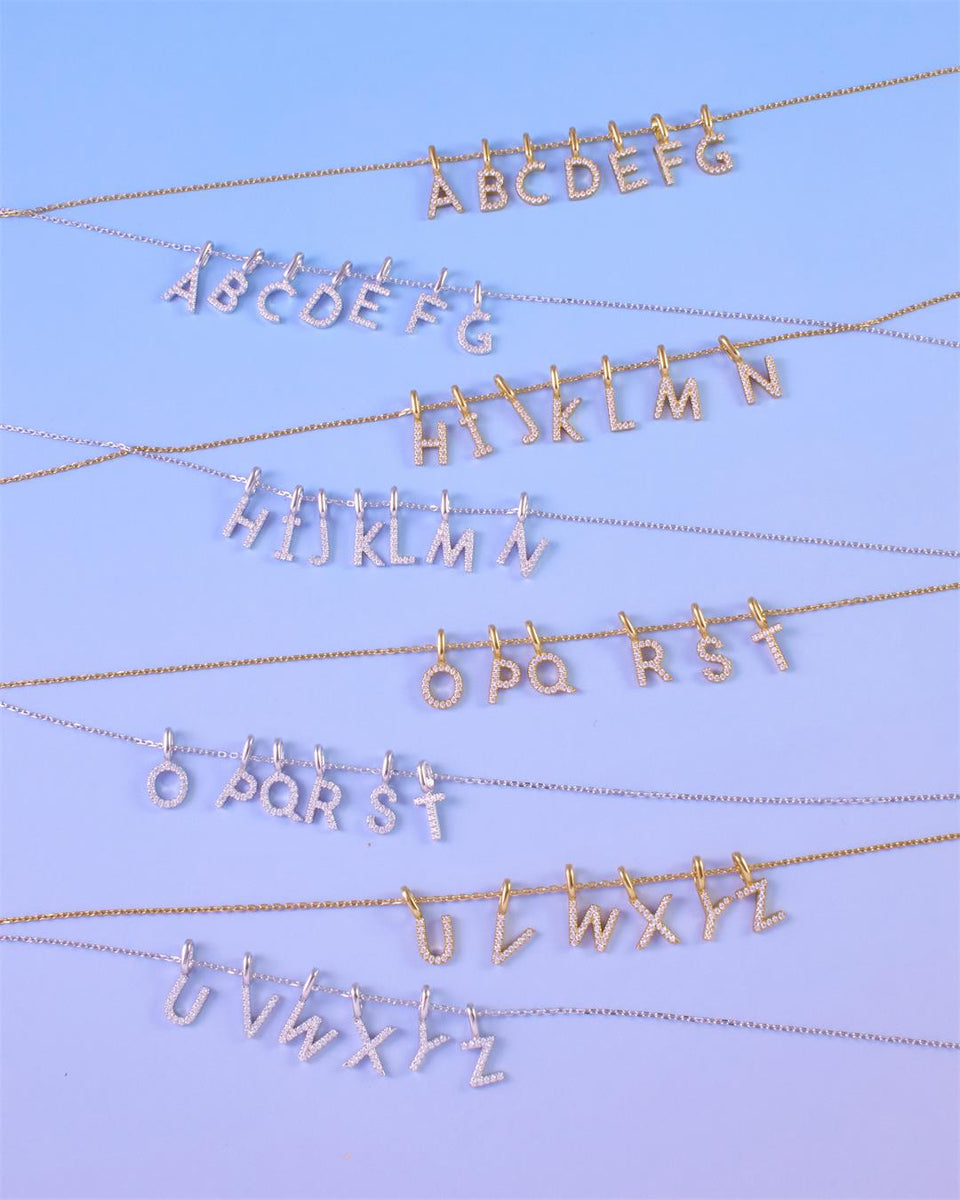 Gold Letter S Initial Necklace – Ania Haie US